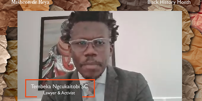 Black History Month: The Land is Ours – keynote speech from Tembeka ...